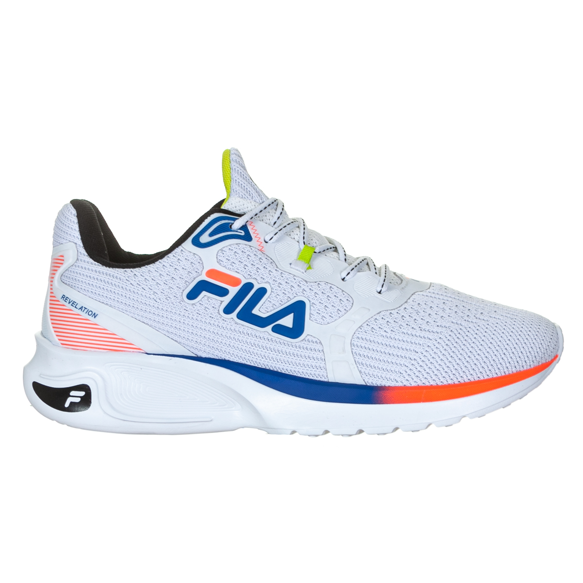 Tênis Fila Revelation Masculino Casual - Branco/Azul | World Tennis ...