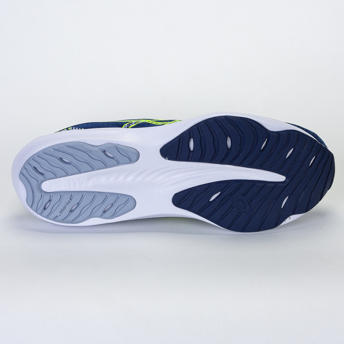 Tênis Asics Gel Shogun 7 Masculino Corrida - Caminhada - Marinho/Verde ...